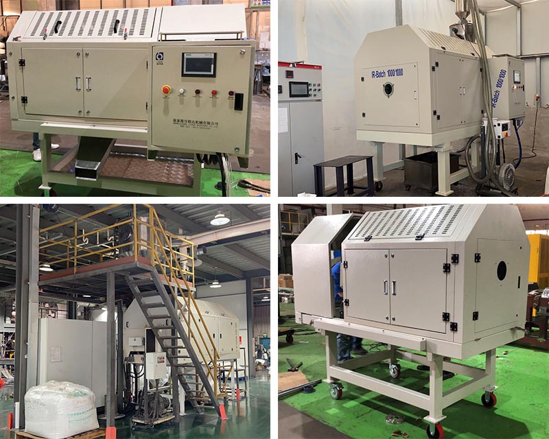 PLA Dry andCrystallization by Infrared crystal dryer